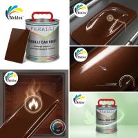 China 1K2K Environmentally Friendly Brown Car Paint With Scratch Resistance And High Temperature Resistance for sale