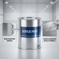 China Acrylic Car Paint Source Manufacturer Wear-resistant And Scratch Resistant for sale