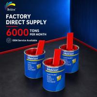 China 2K Red Acrylic Automotive Paint High Gloss Liquid Coating for Car Body Refinishing Repair for sale