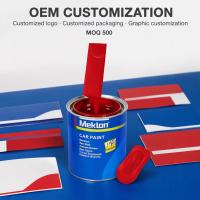 China 2K Red Acrylic Automotive Paint High Gloss Liquid Coating for Car Body Refinishing Repair for sale