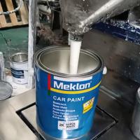 China L-688 2K Super White Acrylic Automotive Paint High Gloss Coating for Car Body Refinishing Repair for sale