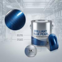 China Brilliant Blue Pearl Car Refinish Paint High Gloss With Auto Supply  Chinese Manufacturers Provide High-quality And Durable Automotive Paint Directly for sale