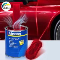 China Match With Original Factory Color Long-Lasting Fast Drying Flame Red Car Paint for sale