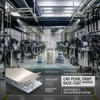China Practical Car Pearl Paint Base Coat Multipurpose Acrylic Resin Material for sale