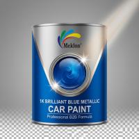 China 1K Brilliant Blue car body coating Car Paint Rust-Proof Quick-Drying 1K Metallic Paint for sale