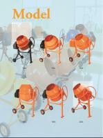 China Multi-Function Concrete Mixer Machine with Foldable Frame and 240mm Wheels - 50L to 500L Capacity Range for sale