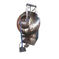 China Stable Performance Auto Coater Tablet Coating Machine with 30° Pan Elevation and Stainless Steel Construction for Pharmaceutical & Food Industries for sale