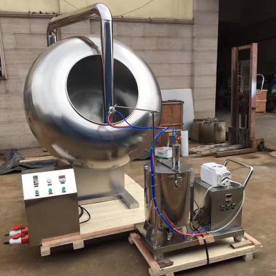 China Stainless Steel Sugar Coating Machine for Pharmaceutical Tablets with Variable Speed Control and Hot Air System for sale