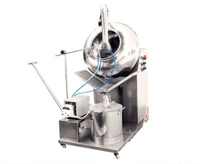 China Energy Saving Tablet Coating Machine with Stainless Steel Drum and Variable Speed Control for Pharmaceutical & Food Industries for sale