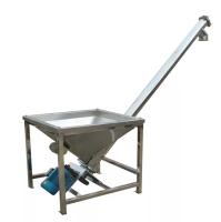 China ZD Series Inclined Screw Conveyor with Hopper - 1-3 Ton/Hour Capacity, 380V Power for Chemical Industry for sale