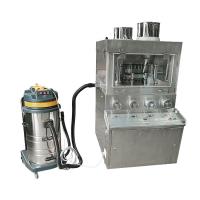 China Effervescent Rotary Pharmaceutical Tablet Press Machine - Stainless Steel Construction with Dual-Color Tablet Capability for sale