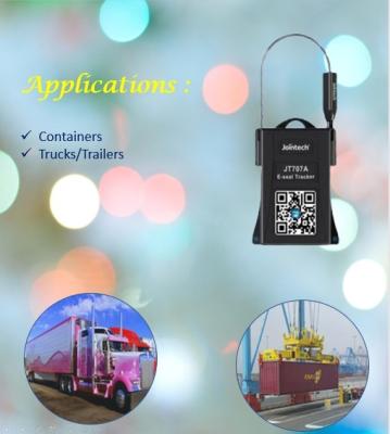 China JT707A Container GPS Electronic Cable Seal Tracking Device Reusable for sale