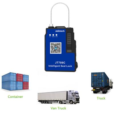 China Asset Cargo Transportation GPS Tracking Device Remote Monitoring Container GPS Lock for sale