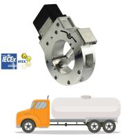 China Truck Tank Oil Drain Discharge Valve Lock Remote Unlock Tamper Prevent ATEX for sale