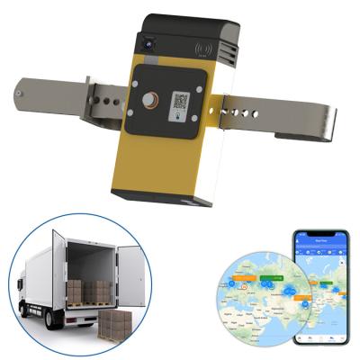 China Container GPS Seal Lock Anti Destroy BLE Satellite Intelligent Electronic Navigation for sale