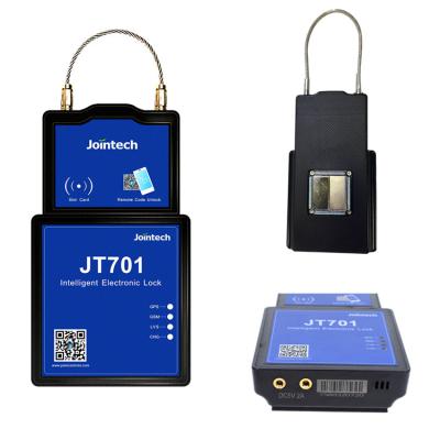China Jointech JT701 Navigation GPS RFID Padlock Eseal Container GPS Smart E Lock Tracker for sale