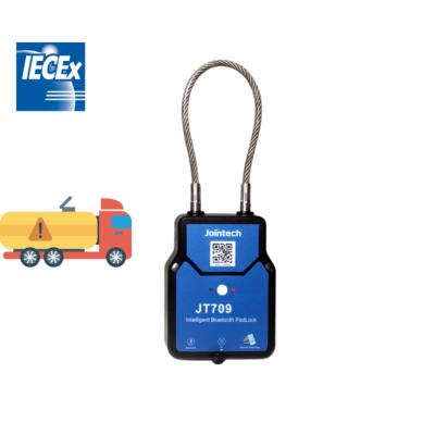 China Smart Fuel Delivery Bluetooth Padlock Stable Connectivity Remote Unlock Tracking for sale