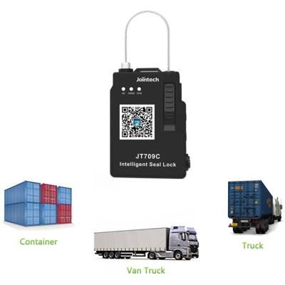 China Jointech JT709C Intelligent Electronic Lock Real-Time Tracking & Remote Unlocking Smart Truck Tracking E-lock for sale