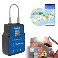 China GPS Lock for Container Cargo remote control Seal Anti-theft Recovery Container Tracking Padlock GPS Lock Tracke for sale