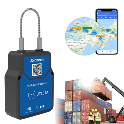 China GPS Lock for Container Cargo remote control Seal Anti-theft Recovery Container Tracking Padlock GPS Lock Tracke for sale