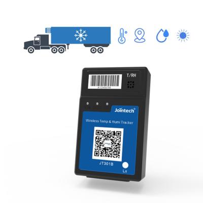 China Cold Chain Jointech JT301B Temperature Humidity Live time Monitoring Alarm GPS Tracker for sale
