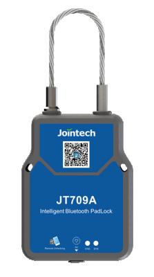 China JT709A High-End Intelligent GPS Tracking Padlock with 4500mAh Battery and IP67 Waterproof for Container Cargo Security for sale