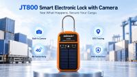 China JT800 Smart Electronic Lock with Camera for Remote Cargo Monitoring for sale