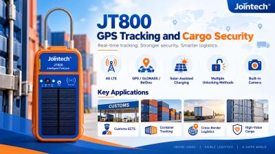 China JT800 4G GPS Electronic Lock for Container Tracking and Cargo Security for sale
