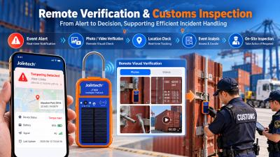 China JT800 Customs ECTS Electronic Lock for Intelligent Transit Cargo Monitoring for sale