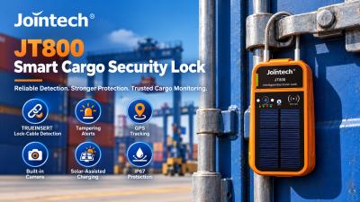 China JT800 Smart Cargo Security Lock with TRUEINSERT Technology and Industrial-Grade Protection for sale