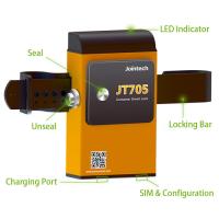 China 20000mAh Bluetooth Container Seal Padlock Intelligent With SMS GPS NFC for sale
