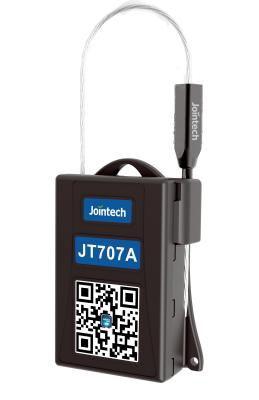 China Nylon Housing 300mm Cable GPS Tracking Padlock 1500mAh For Container for sale