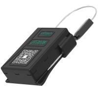 China IP65 Nylon Reuseable Seal GPS Tracking Padlock 1500mAh GPS Logistic Tracker for sale