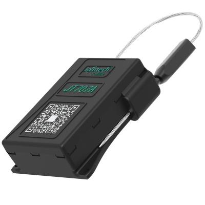 China IP65 Nylon Reuseable Seal GPS Tracking Padlock 1500mAh GPS Logistic Tracker for sale