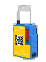 China Rechargeable 1000mA Bluetooth GPS Smart Lock TCP SMS GPS Seal Tracking Padlock for sale