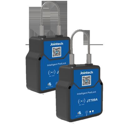 China Bluetooth Container GPS Tracking Padlock 2G 4G Network GPRS SMS  RFID for sale