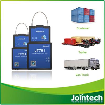 China Remote Monitoring GPS Tracking Padlock LBS AGPS Rustproof Jointech JT701 for sale