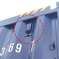 China GPS Container Tracker Hidden Install Customize Color Global Network 2G 4G 3 Years Battery for sale
