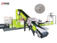 China Double Station Strand PE PP Plastic Pelletizing Machine for sale