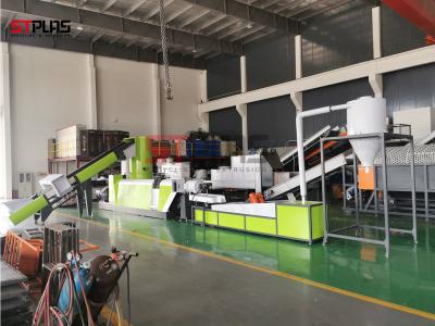 China PE PP Extruder Industrial Plastic Recycling Pellet Machine Plastic Granulator for sale