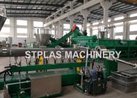 China PP PE Plastic Recycling Pellet Machine Twin Screw Extruder Pelletizer With CaCO3 for sale