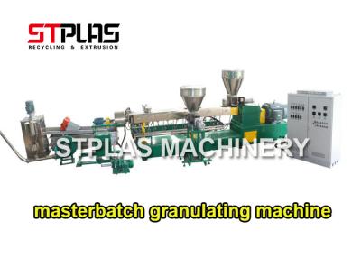 China High Efficiency Filler Masterbatch Production Line For Plastic Recycled PP PE for sale