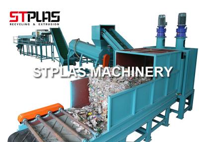 China Plastic Bottle Crushing Washing Line for Waste PET Bottles Siemens Motor 2000kg/h for sale