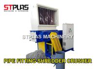 China Recycling Crusher Plastic Shredder Machine For Pipe Fittings / Die Head Material for sale