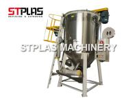 China Plastic Pellets Hopper Vertical Mixer , Masterbatch Vertical Mixing Dryer 1000L for sale