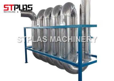 China High Capacity Plastic Washing Line Pipe Dryer System For Drying Plastic Flakes for sale