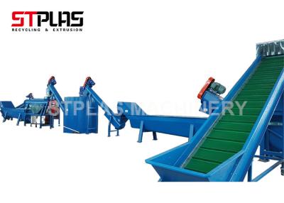 China PET Bottle Scrap Crushing Washing Recycling Line , Plastic Waste Washing Plant for sale
