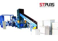 China Waste Refrigerator Plastic Washing Recycling Machine with Crusher 15-100 Sets/hour for sale