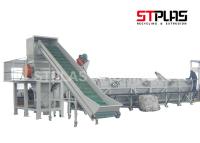 China Low Noise Plastic Washing Recycling Machine For PP Non Woven Bags / Fiber Bags for sale