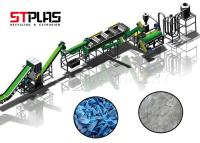 China Line HDPE Plastic Washing Recycling Machine With SKD11 Durable Blade for sale